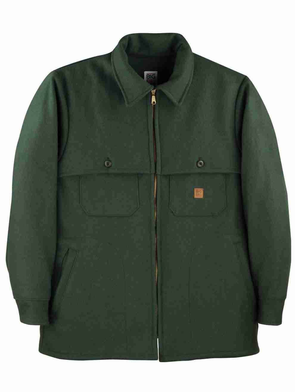 Big Bill Wool Outdoor Jacket – Green – Gearboss